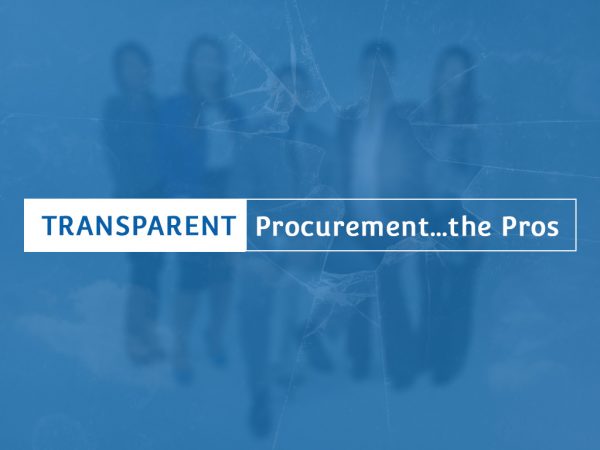 Transparent Procurement...the Pros — Bellwether